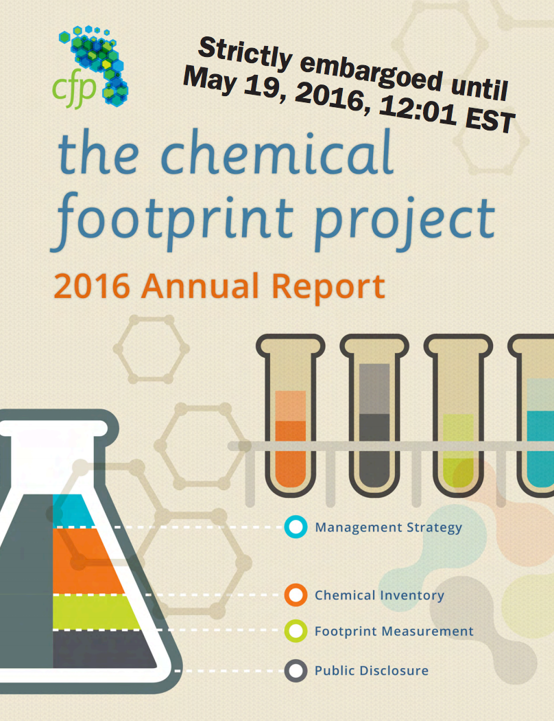 Corporate chemical footprint - First ever benchmark of company progress ...